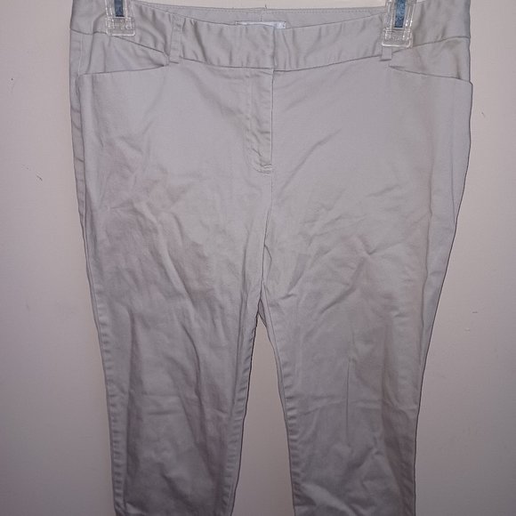 Van Heusen | Pants & Jumpsuits | Van Heusen Stretch Extensible Beige Khaki Capri Pants Slacks ...